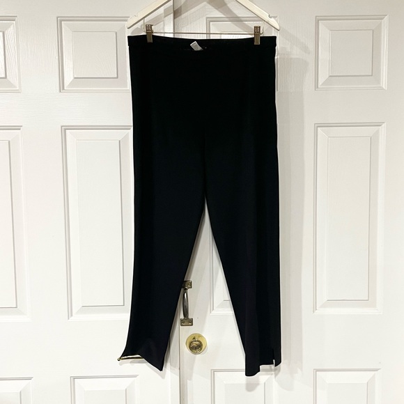Ming Wang | Pants & Jumpsuits | Ming Wang Classic Black Ankle Pants ...